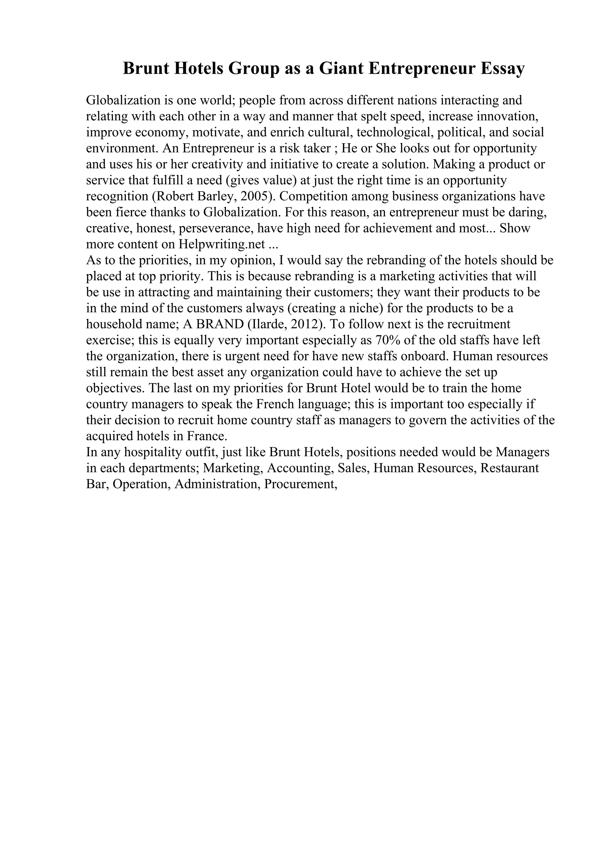 Handmaids Tale Essay | PDF