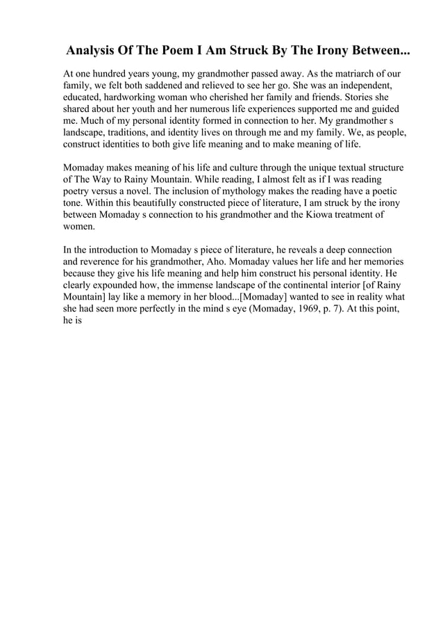 Handmaids Tale Essay | PDF