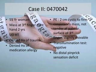 Hand mass: General basic | PPT