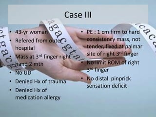 Hand mass: General basic | PPT