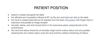 HAND OBLIQUE VIEW.pptx. presentation radiology | PPTX