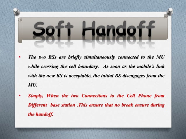 Handoff and its type | PPTX | Computer Networking | Computing