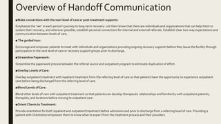 Hand Off Communication | PPTX