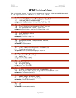 Handout 01 0 | PDF | Operating Systems | Computer Software and Applications