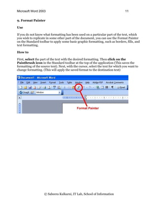 MS word | PDF