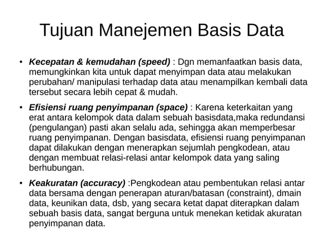 Mata Kuliah Basis Data | ODP