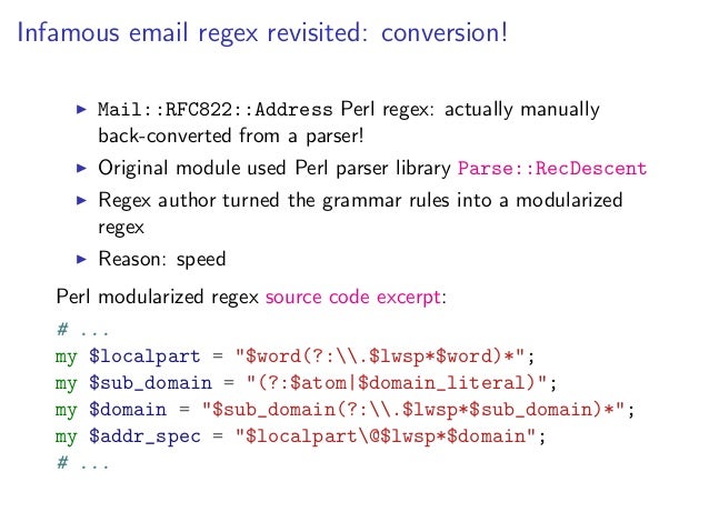Perl simple email parser - beemopla