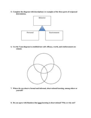 Handout on Bandura | DOCX