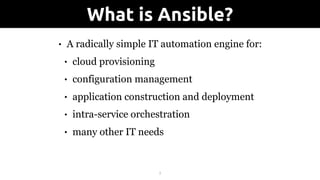 Ansible, best practices | PPT
