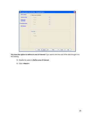 A practical guide to GIS in Civil 3D | PDF