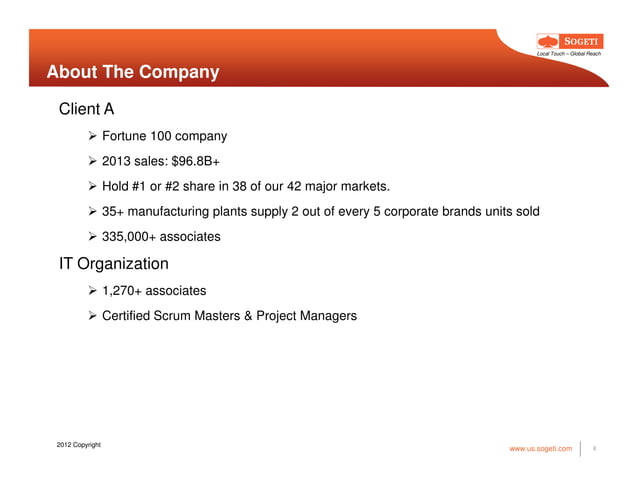Handout: 'Agile Methodology: What's the Big Deal?' | PPT
