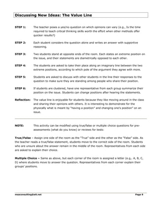 Handout -critical_thinking_-_teaching_methods_and_strategies (1) | DOC