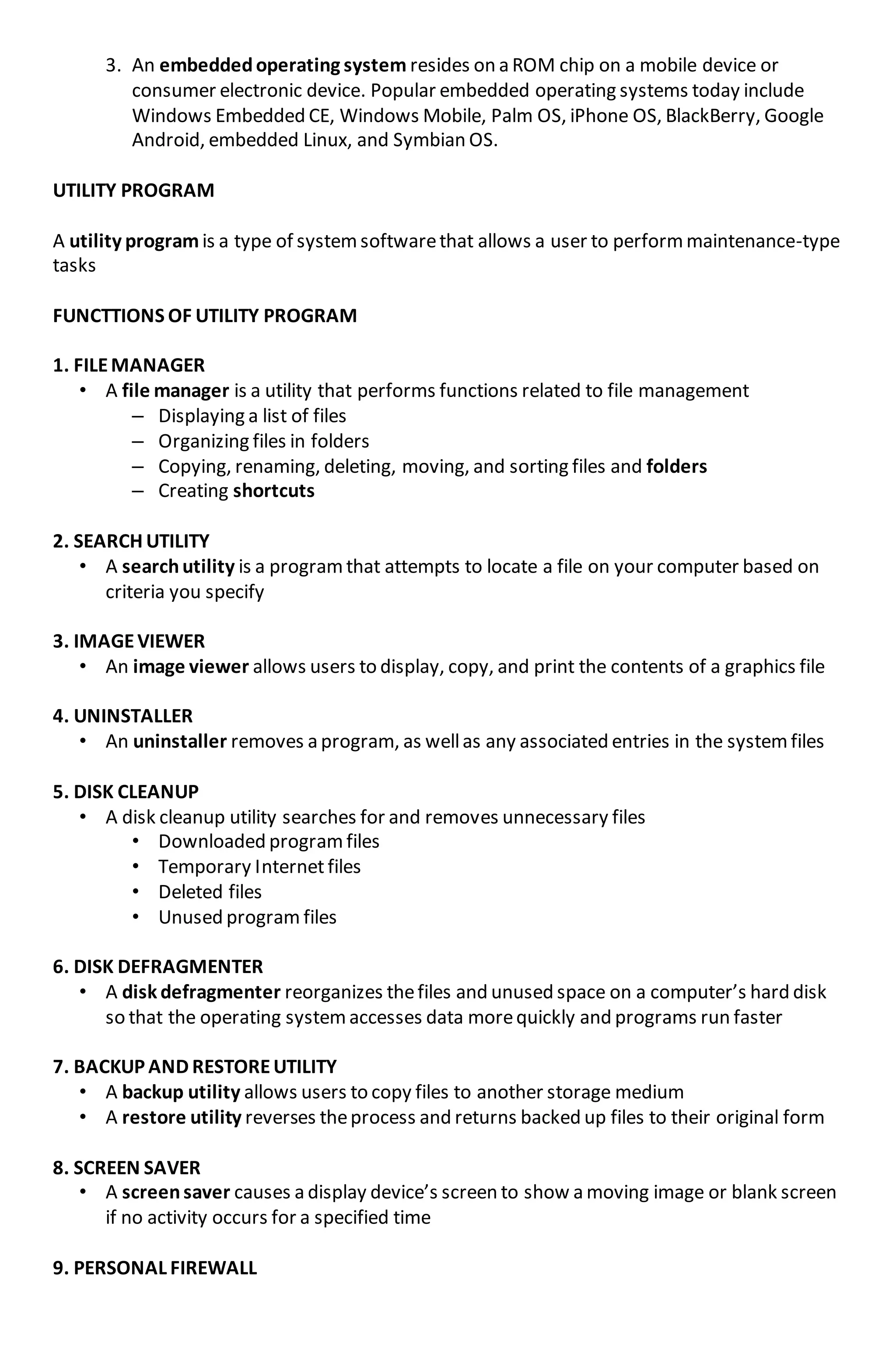 Information Computer Technology Handouts (Part I) | PDF
