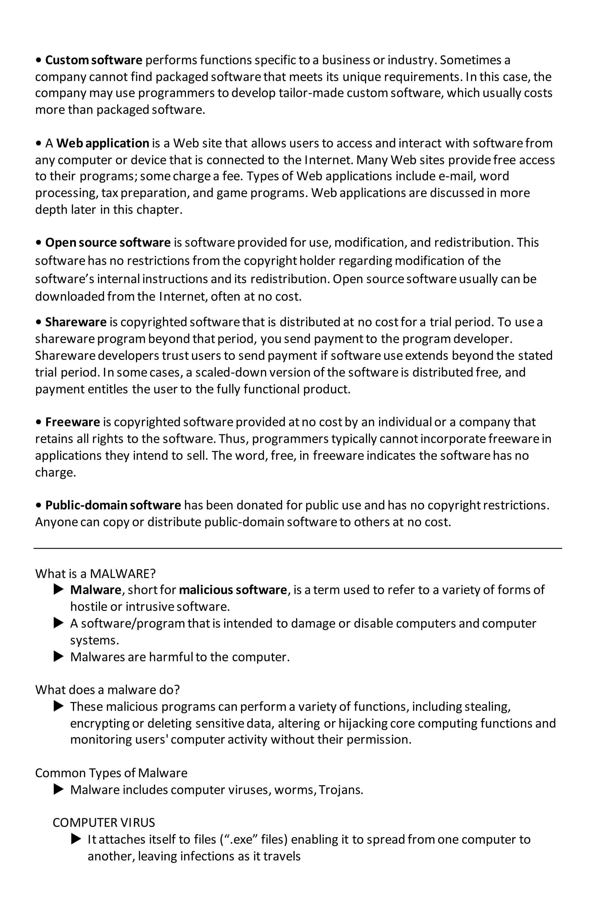 Information Computer Technology Handouts (Part I) | PDF