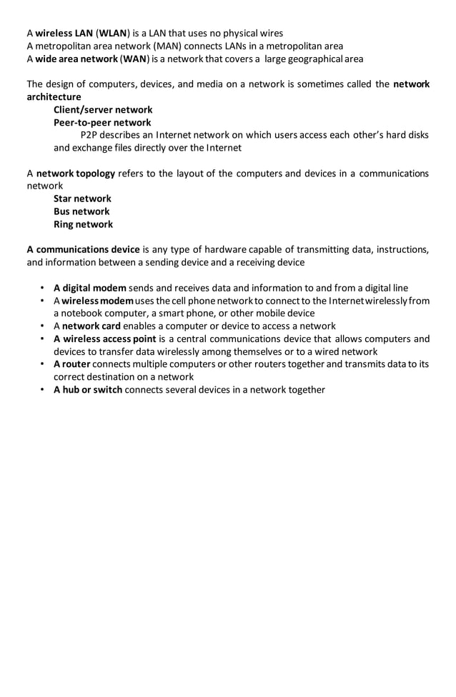 Information Computer Technology (Part II) | DOCX