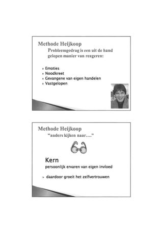 Vergelijking Gentle Teaching, Methode Heijkoop | PDF