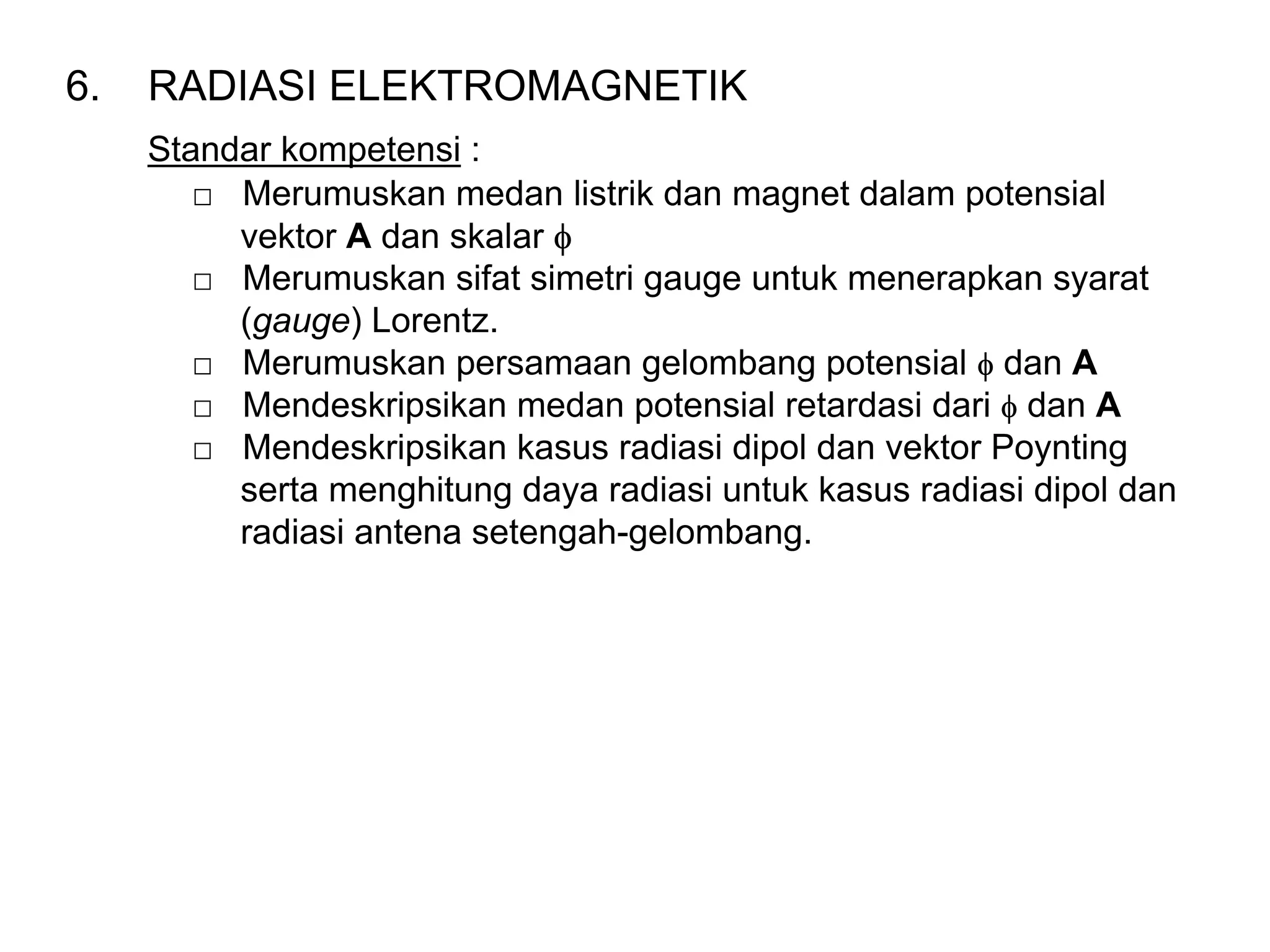 Handout listrik-magnet-ii | PDF