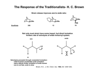 Handout- Nonclassical Carbocations Chemistry | PPTX