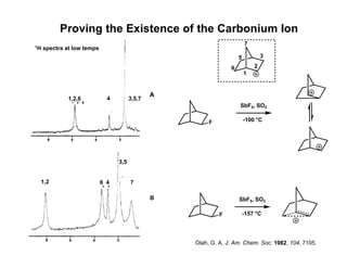 Handout- Nonclassical Carbocations Chemistry | PPTX