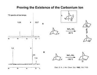 Handout- Nonclassical Carbocations Chemistry | PPTX
