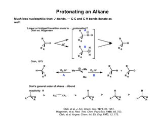 Handout- Nonclassical Carbocations Chemistry | PPTX
