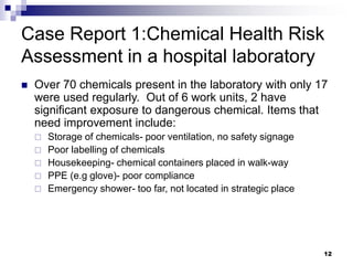 Handout-OSH in Medical Services rev.ppt | Blood Disorders | Diseases ...