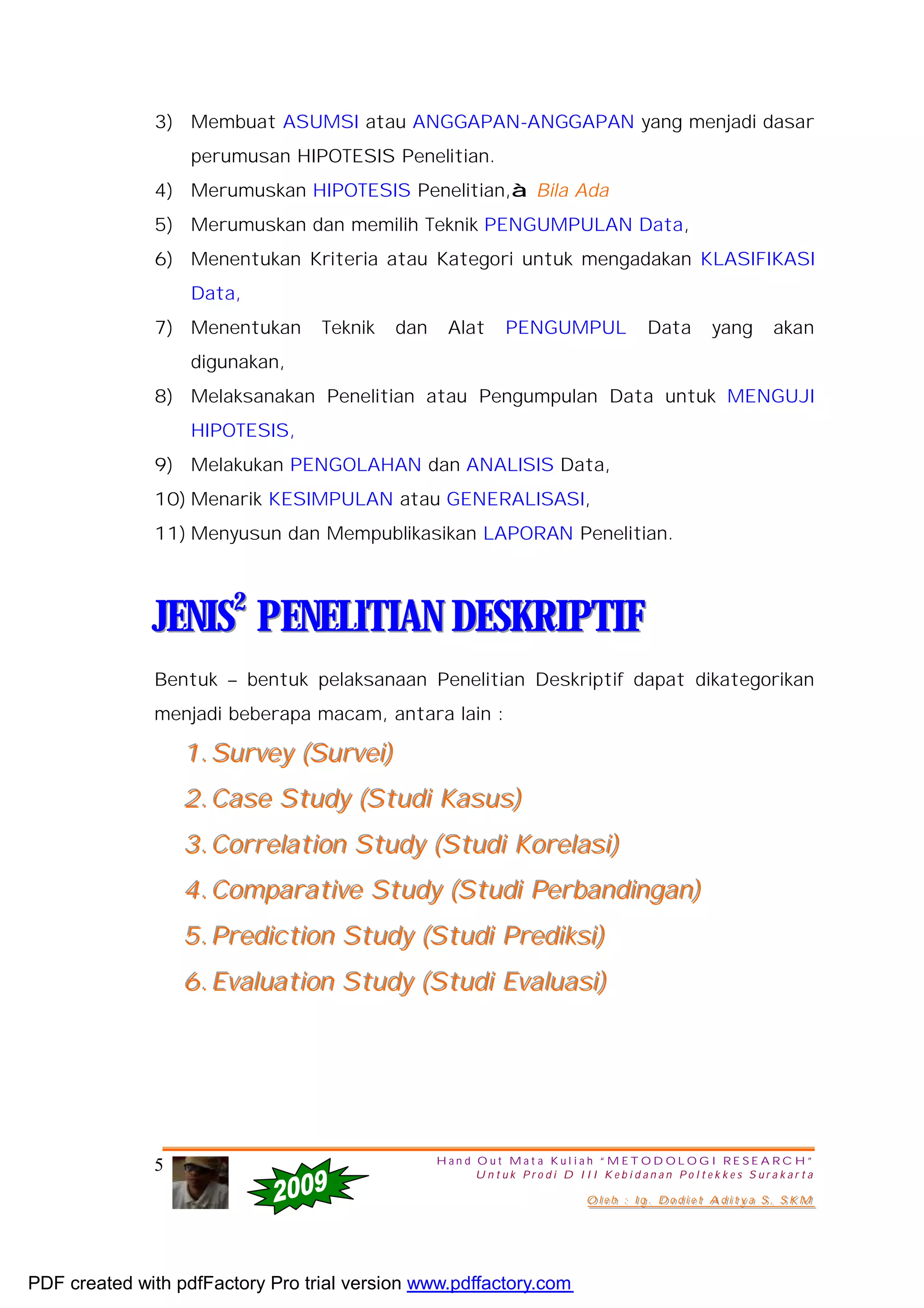 Penelitian Deskriptif | PDF