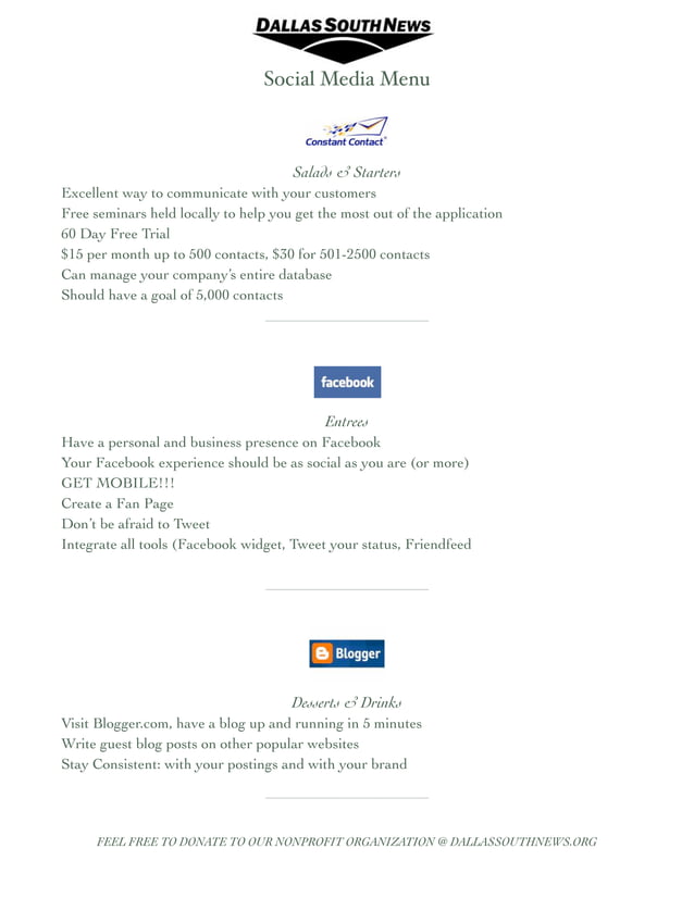 Handout: 'Demystifying Social Networking' | PDF