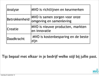 MVO Workshop Minimasters Rabobank | PDF | Business | Business and Finance