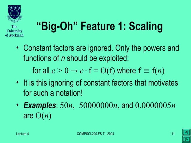 time complexity of algorithm presentation | PPT