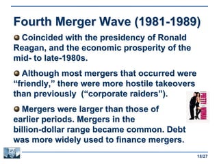 Mergers & Acquisitions - Intro Class | PDF