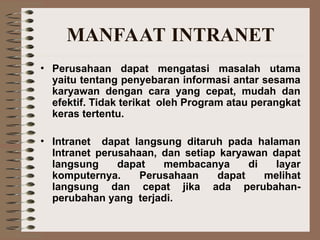 HANDOUT10 - INTRANET HANDOUT10 INTRANET. | PPT