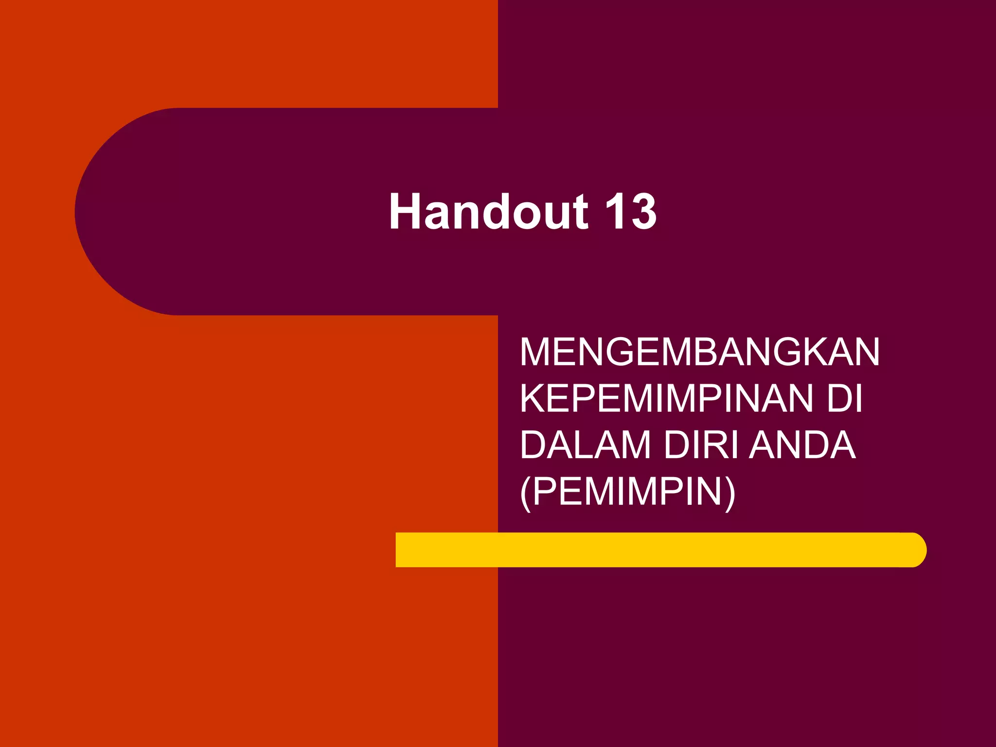 Handout 13 ld | PPT