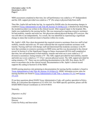 Handout 2 dads provider letter - ad ls | PDF