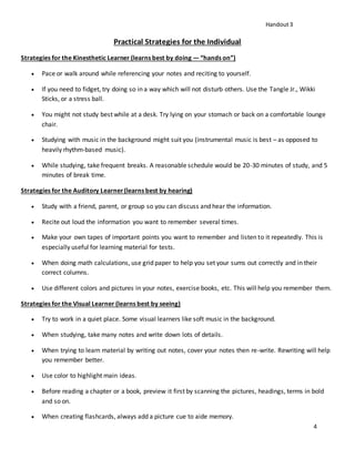 Handout 3 Defining Roles and the Necessary Skills for the 21st Century Paraeducator | PDF