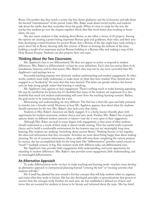 4. Mapping a Route toward Differentiated Instruction | PDF