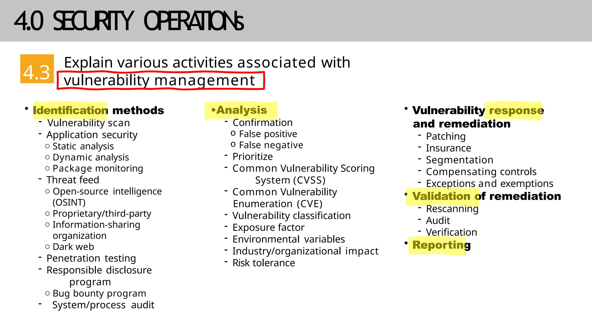 Security Operations and Control: Cyber Security | PPTX