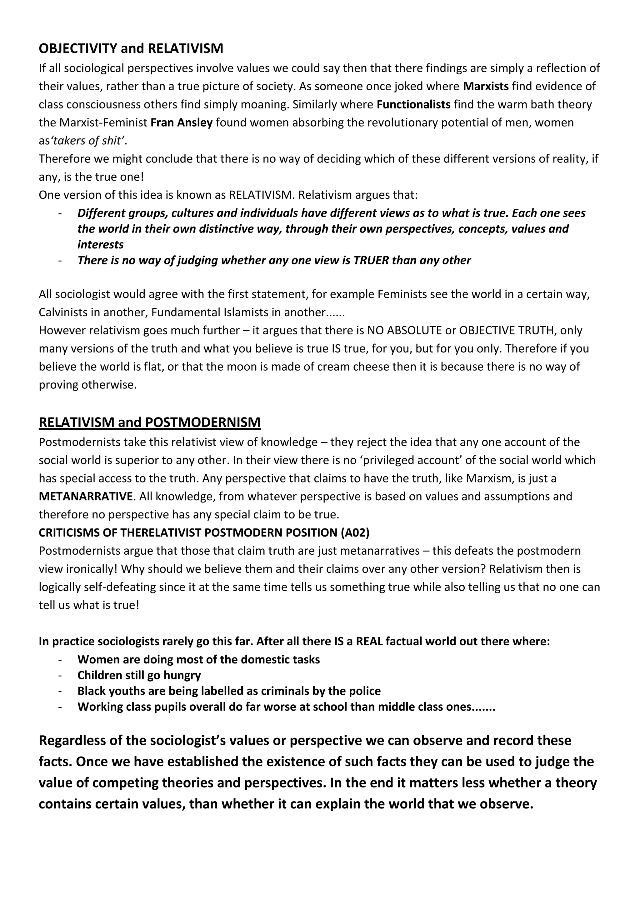 Values: Handout Booklet | DOCX