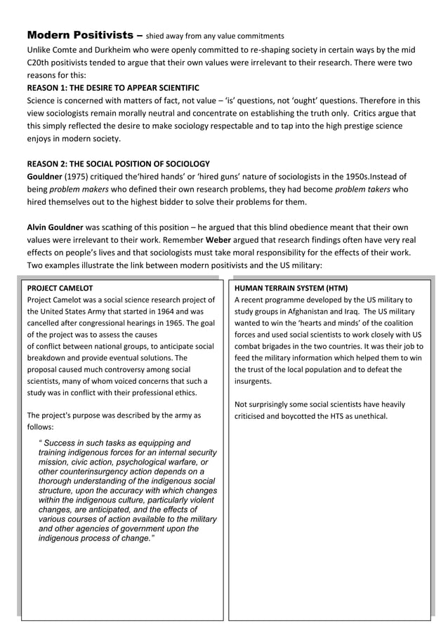 Values: Handout Booklet | DOCX | Science