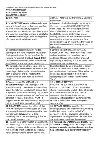 Values: Handout Booklet | PDF