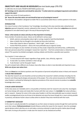Society Sociology Worksheet