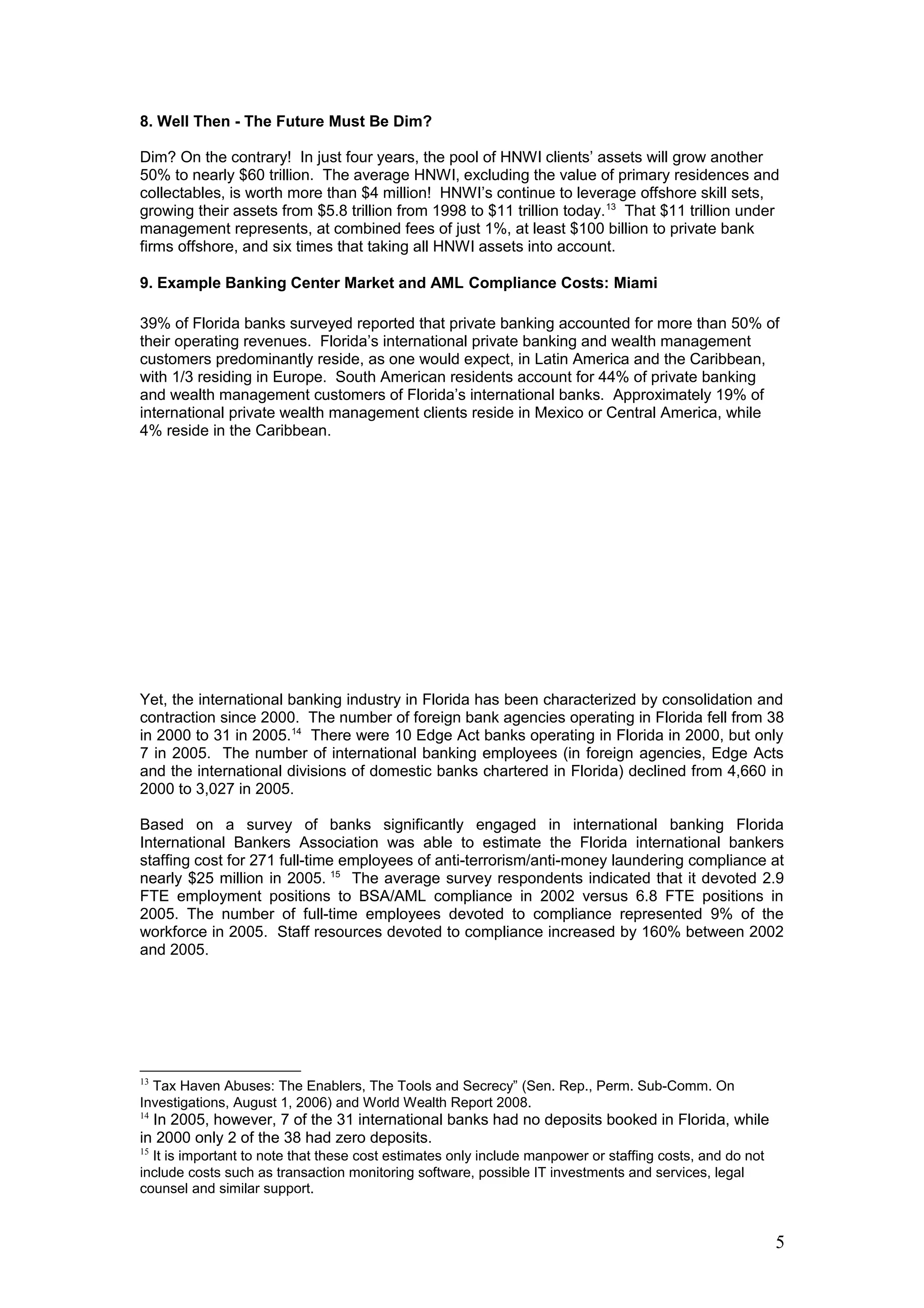 Cambridge anti money laundering lecture 2008 | DOC