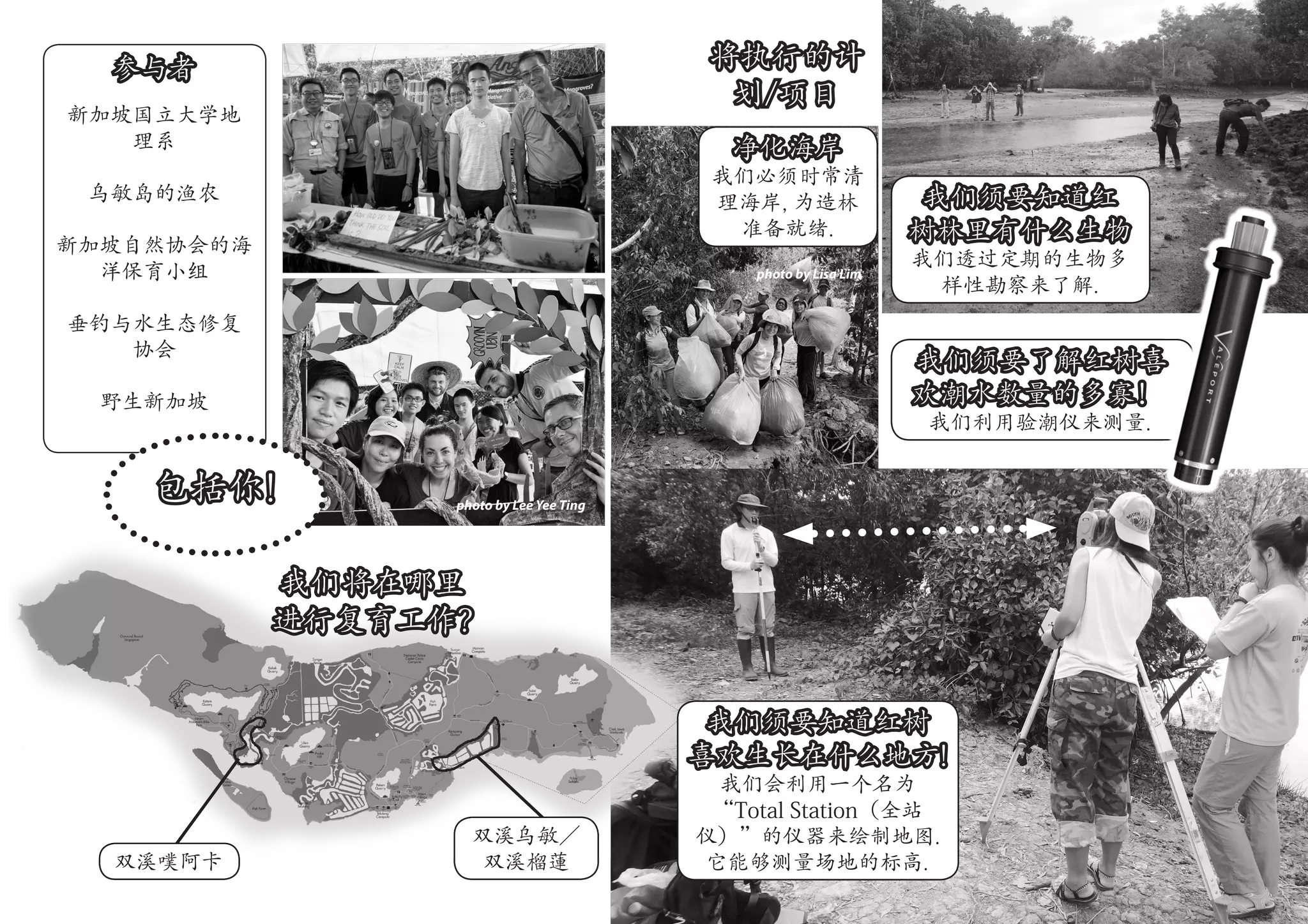 Restore Ubin Mangroves (R.U.M.) Initiative pamphlet (Chinese) | PDF