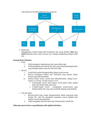 Handout database | DOC