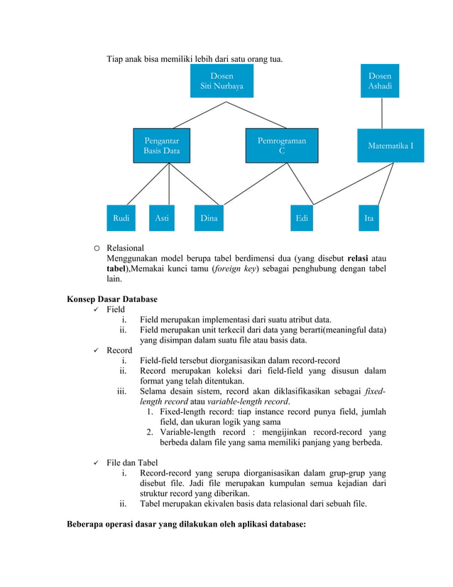 Handout database | PDF