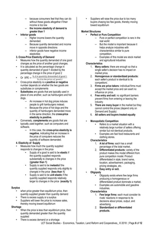 Handout economics 2018-edition | PDF