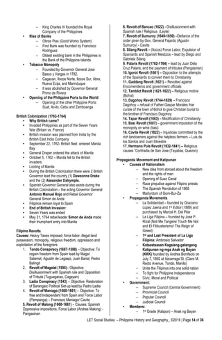 Handout geo and-ph-history-2018-edition | PDF