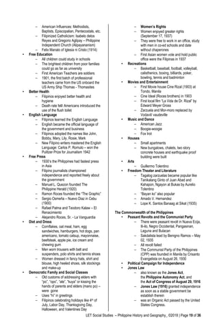Handout geo and-ph-history-2018-edition | PDF