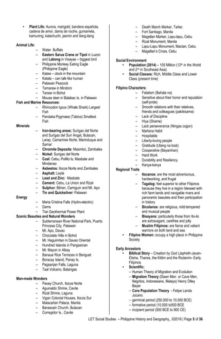 Handout geo and-ph-history-2018-edition | PDF