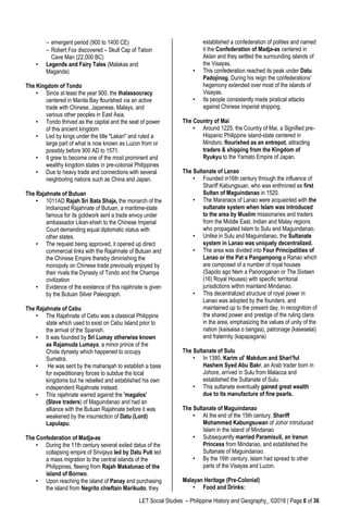 Handout geo and-ph-history-2018-edition | PDF